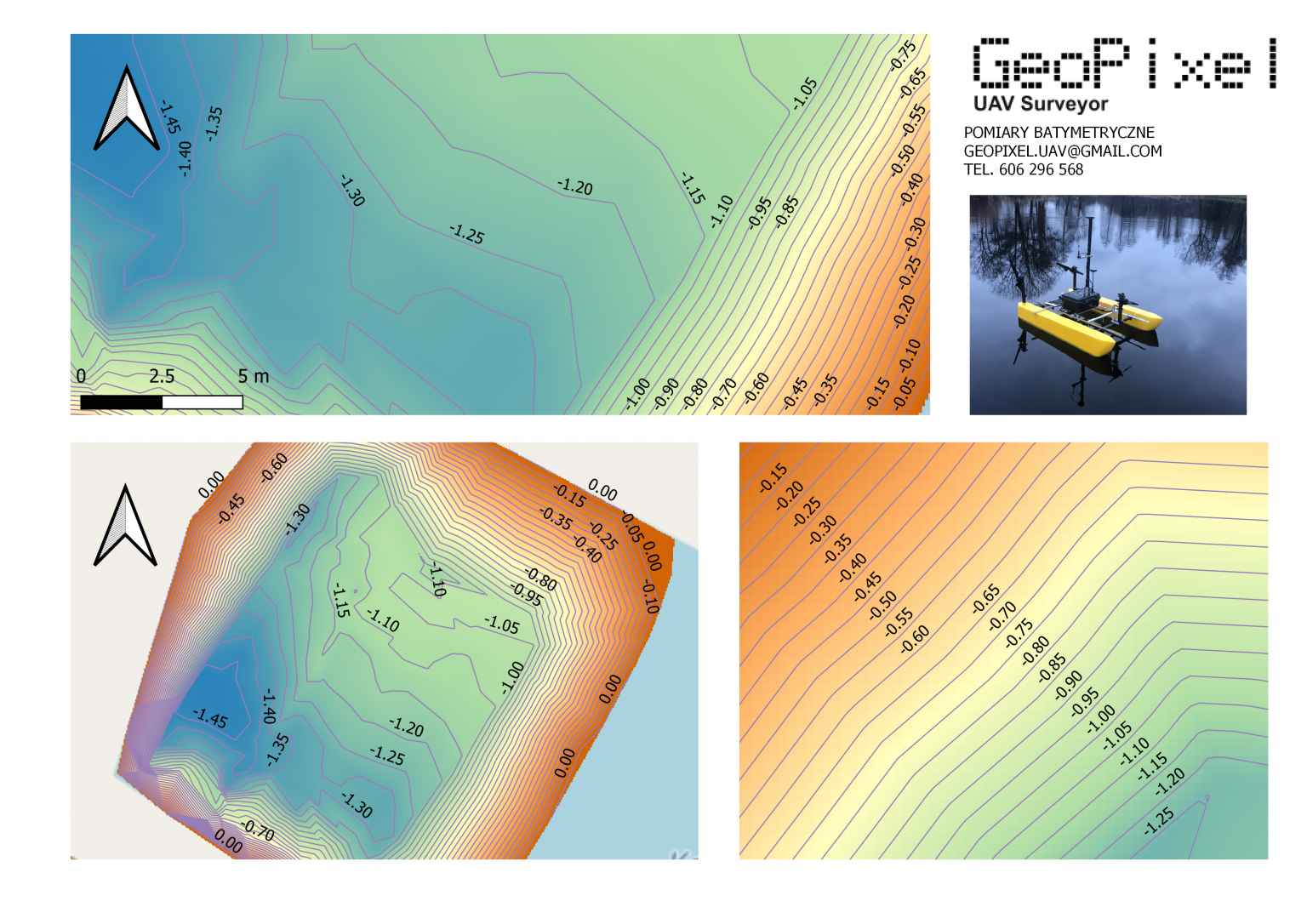 Drony do pomiarów batymetrycznych – USV GeoPixel / DRONY UAV USV ROV ...