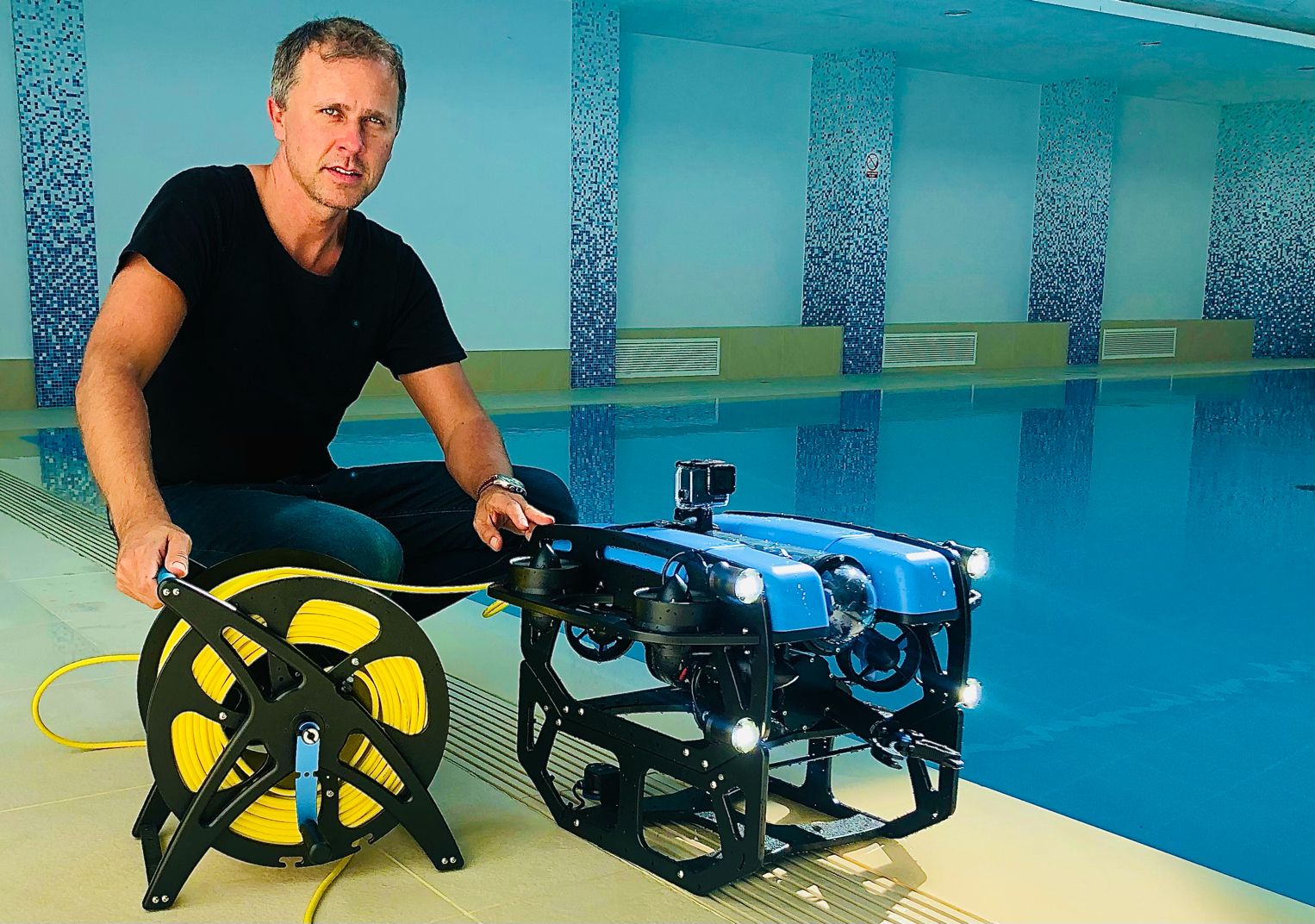 Dron podwodny ROV – Remotely Operated Vehicle – USV GeoPixel / DRONY ...
